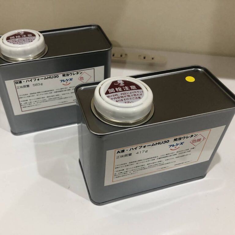 新しい発泡ウレタン【ハイフォームHU30】を使ってみる | One-Fish